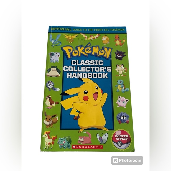 Scholastic | Other | Pokemon Classic Collectors Handbook Official Guide ...